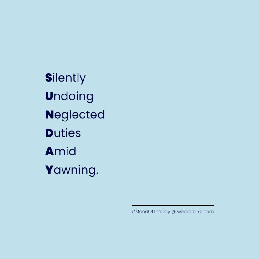 The Brain Boost Behind Backronyms: Mood of the Day Edition – We Are Biljka