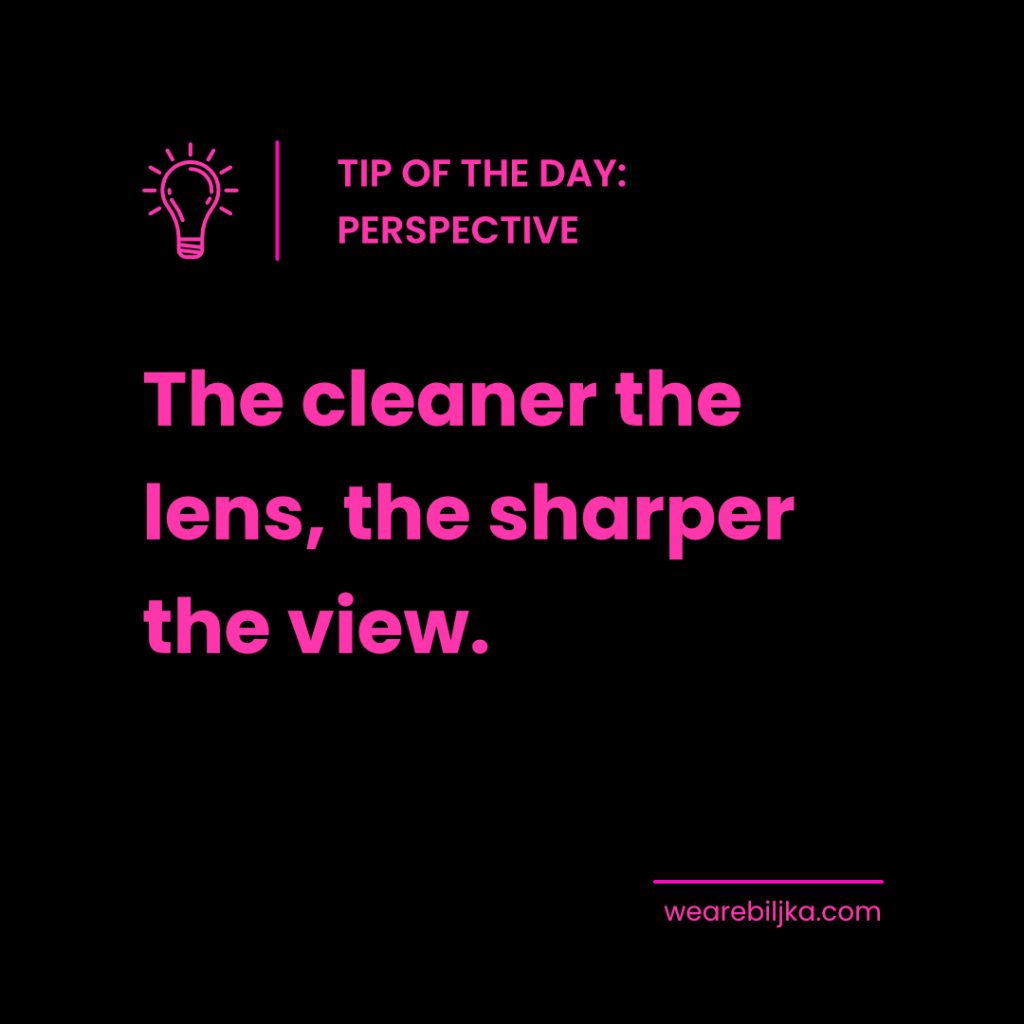 Tip of the Day: Perspective – We Are Biljka